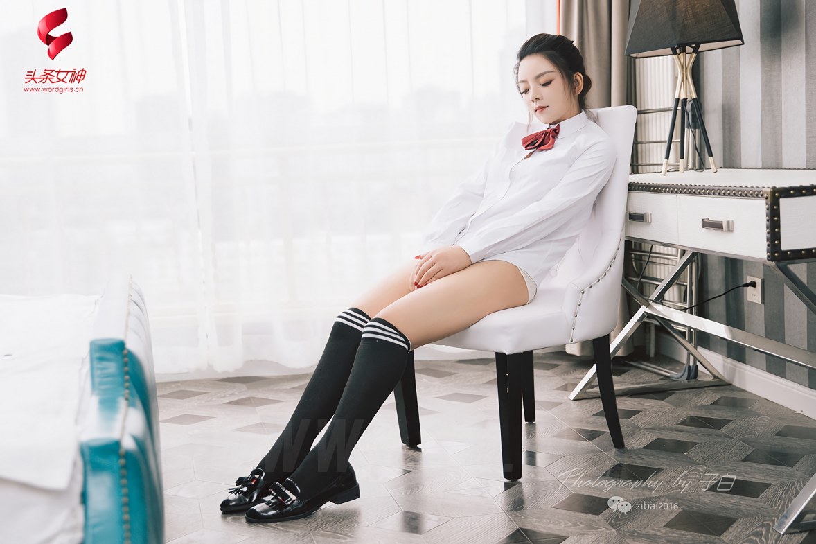 Goddes 头条女神 No.750 雨墨 校园制服 - 尤物秀专注美女套图分享！